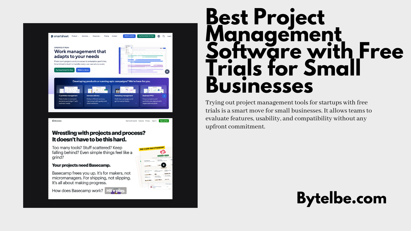 Best Project Management Software for Startups in 2025 – BYTELBE.COM